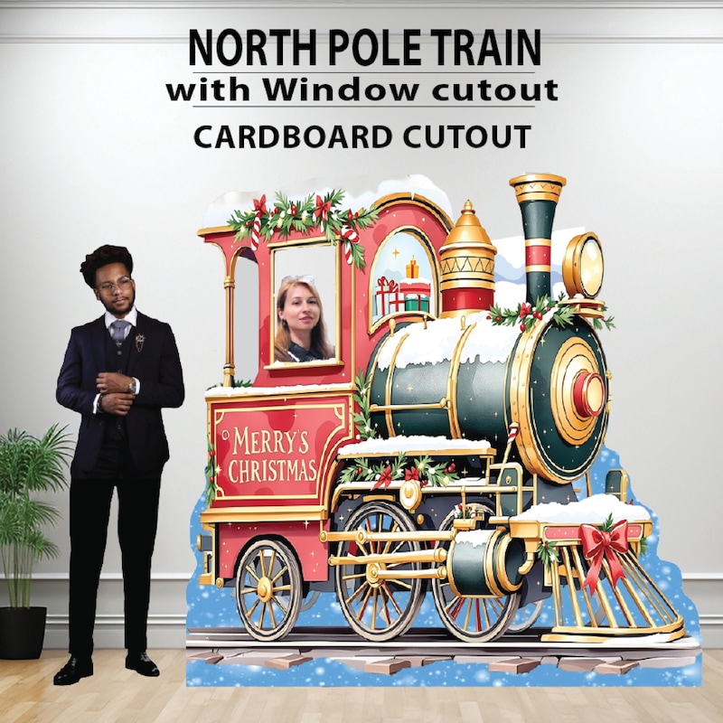 Polar Express Window Decorations - Etsy