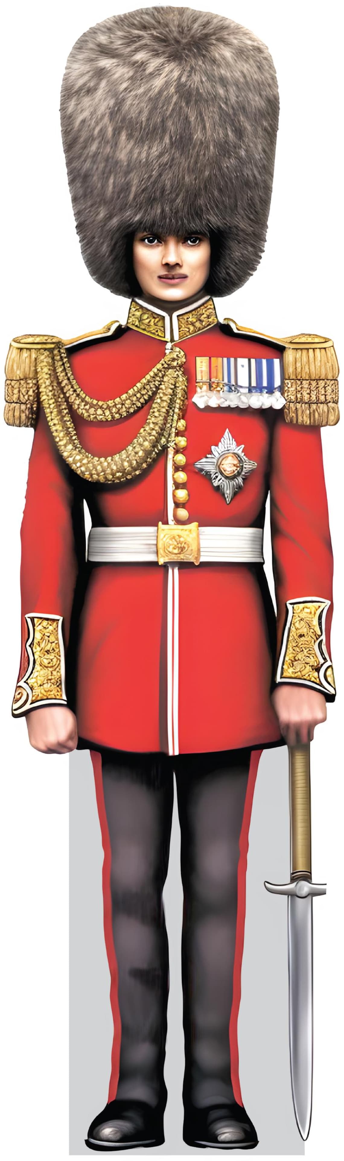 Royal Guard Life Size Cardboard Cutout With Easel on the Back - Etsy