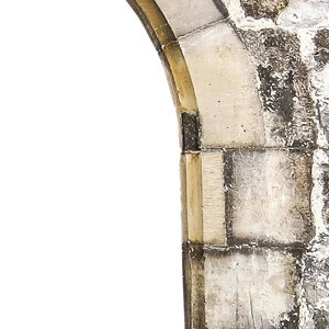 Stone Archway Cardboard Cutout in Two Pieces, Free Standing With Easel ...