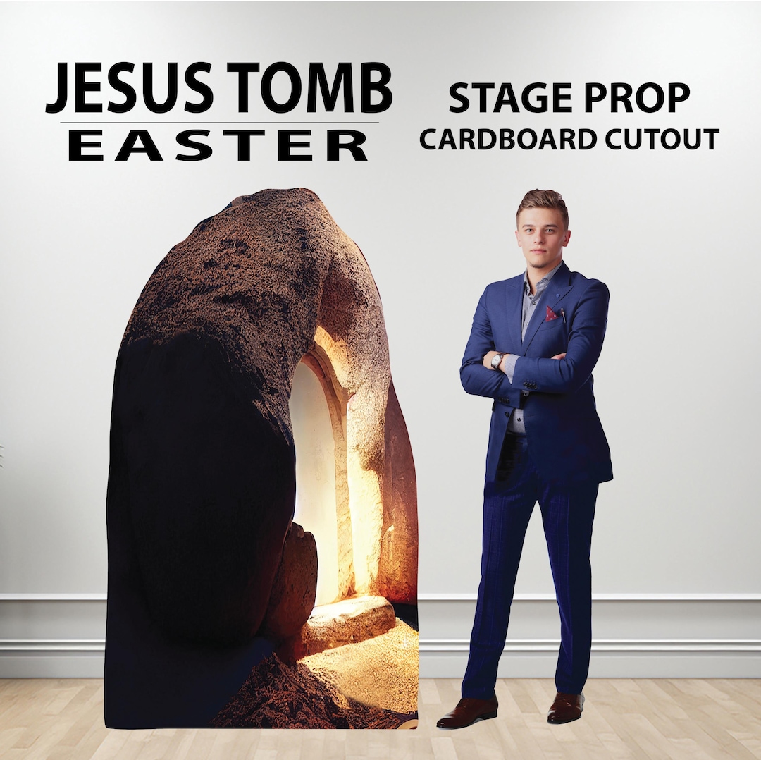 Tomb of Jesus, Easter Sunday Tomb Prop, Open Tomb, Jesus Resurrected ...