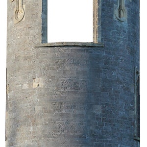 Castle Tower Life Size Cardboard Flat Cutout, Medieval Tower, Prop With ...