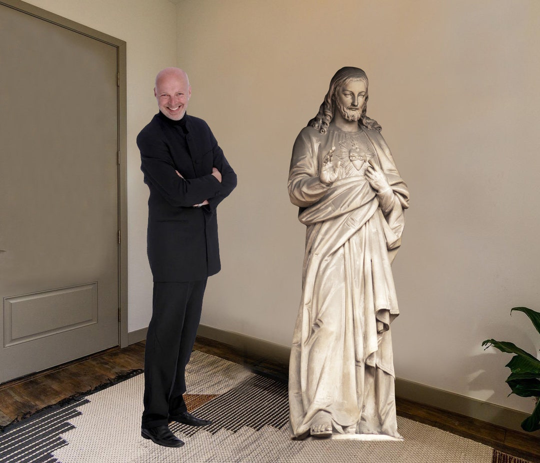 Jesus Life Size Cardboard Cutout Custom , Free Standing With Easel on ...
