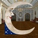 Crescent Moon Cardboard Cutout Prop Party Decoration. Moon Comes in ...