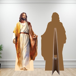 African American Jesus Life Size Cardboard Cutout Prop, Holy Week ...