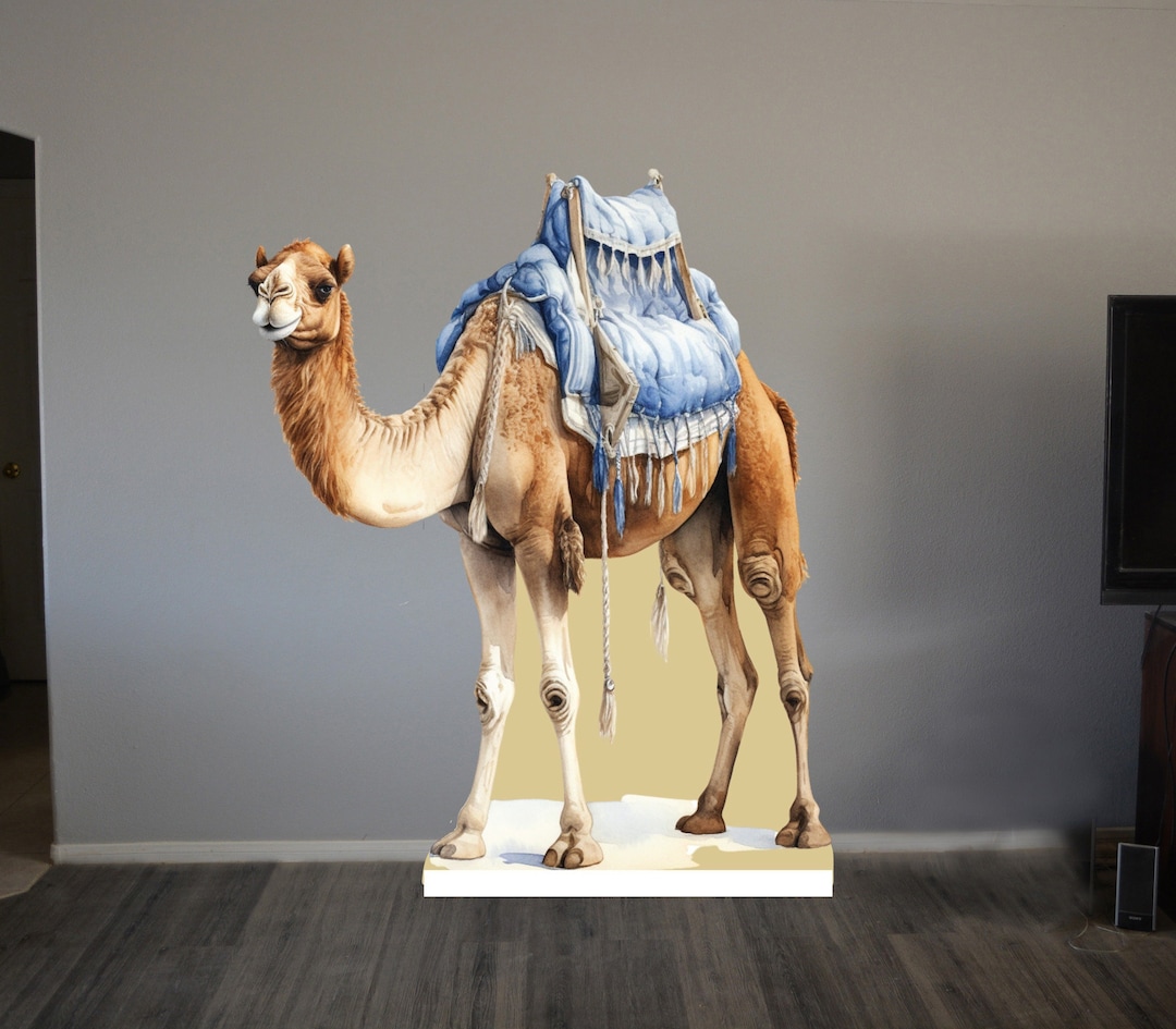 Custom Life Size Cardboard Cutout Camel Prop With Easel on the Back to ...