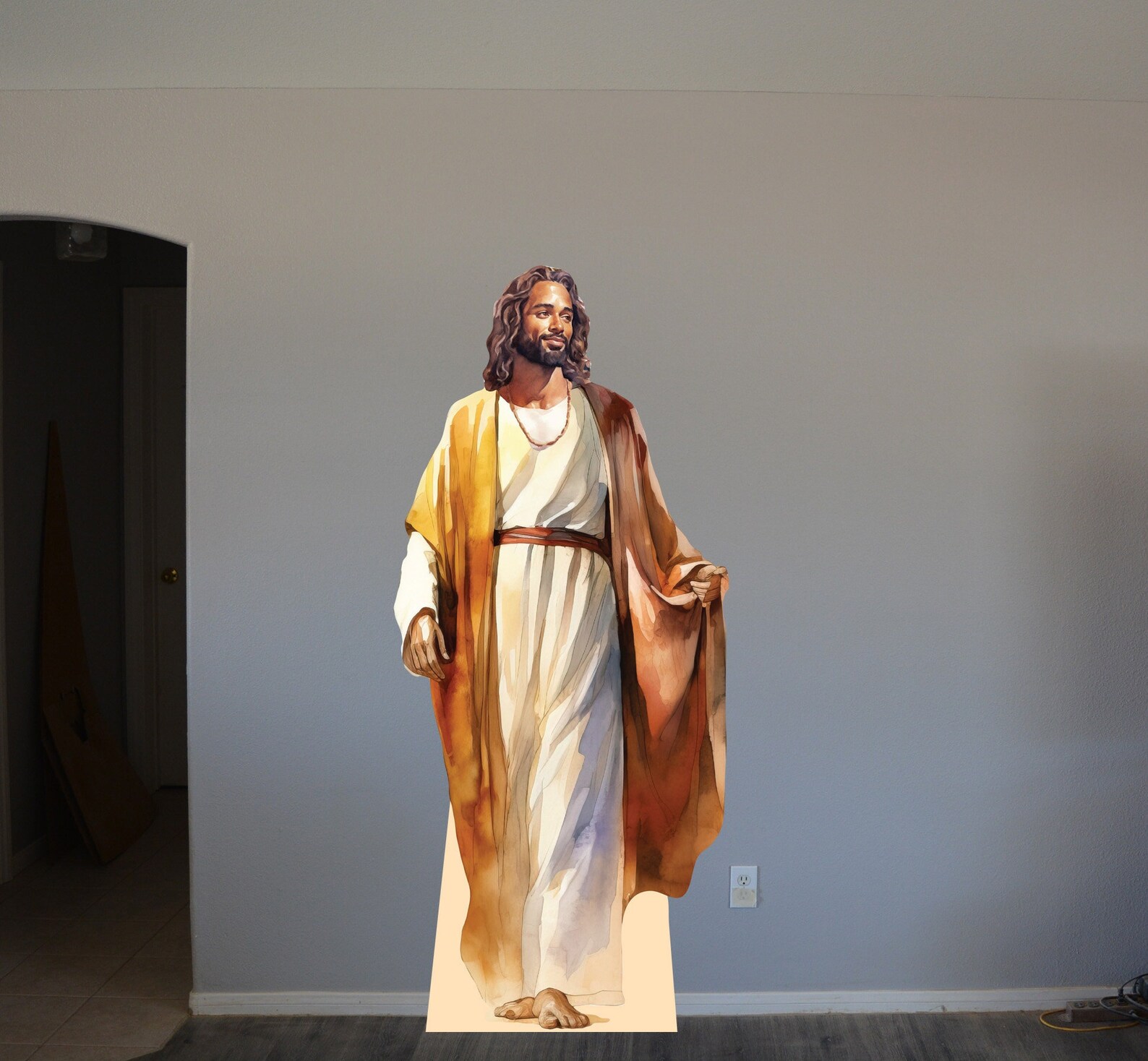 African American Jesus Life Size Cardboard Cutout Prop, Holy Week ...