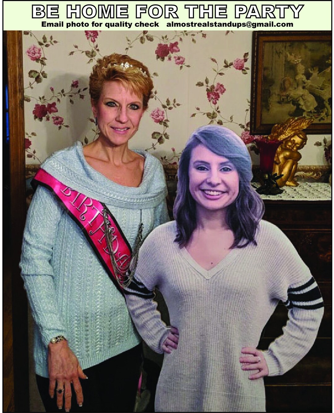 Custom Life Size Cardboard Cutouts Standup Photo Created From Your ...