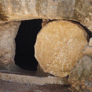 Jesus Christ Tomb Cardboard Cutout, With Easel on the Back. Finished ...