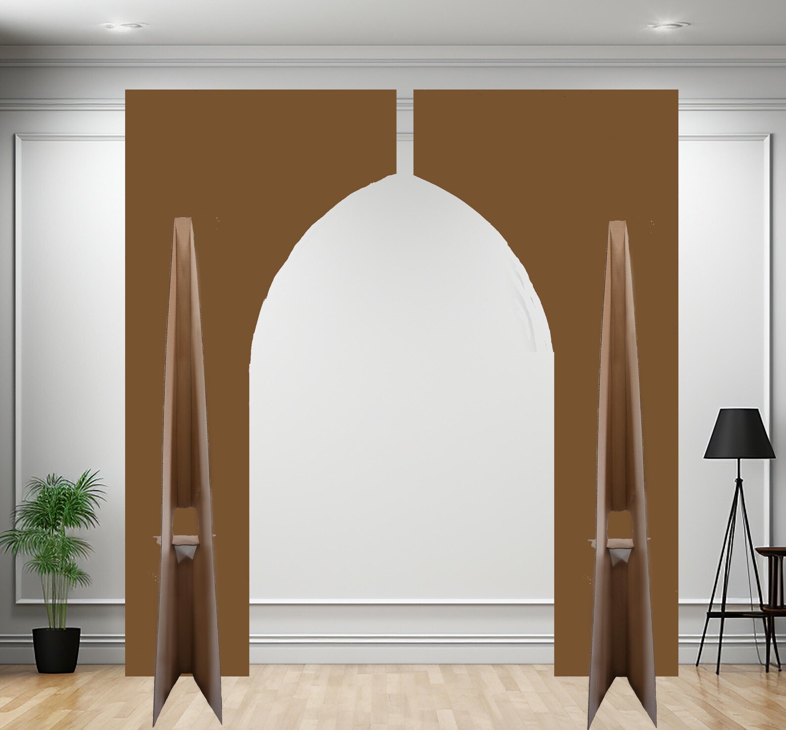 Stone Archway Cardboard Cutout in Two Pieces, Free Standing With Easel ...
