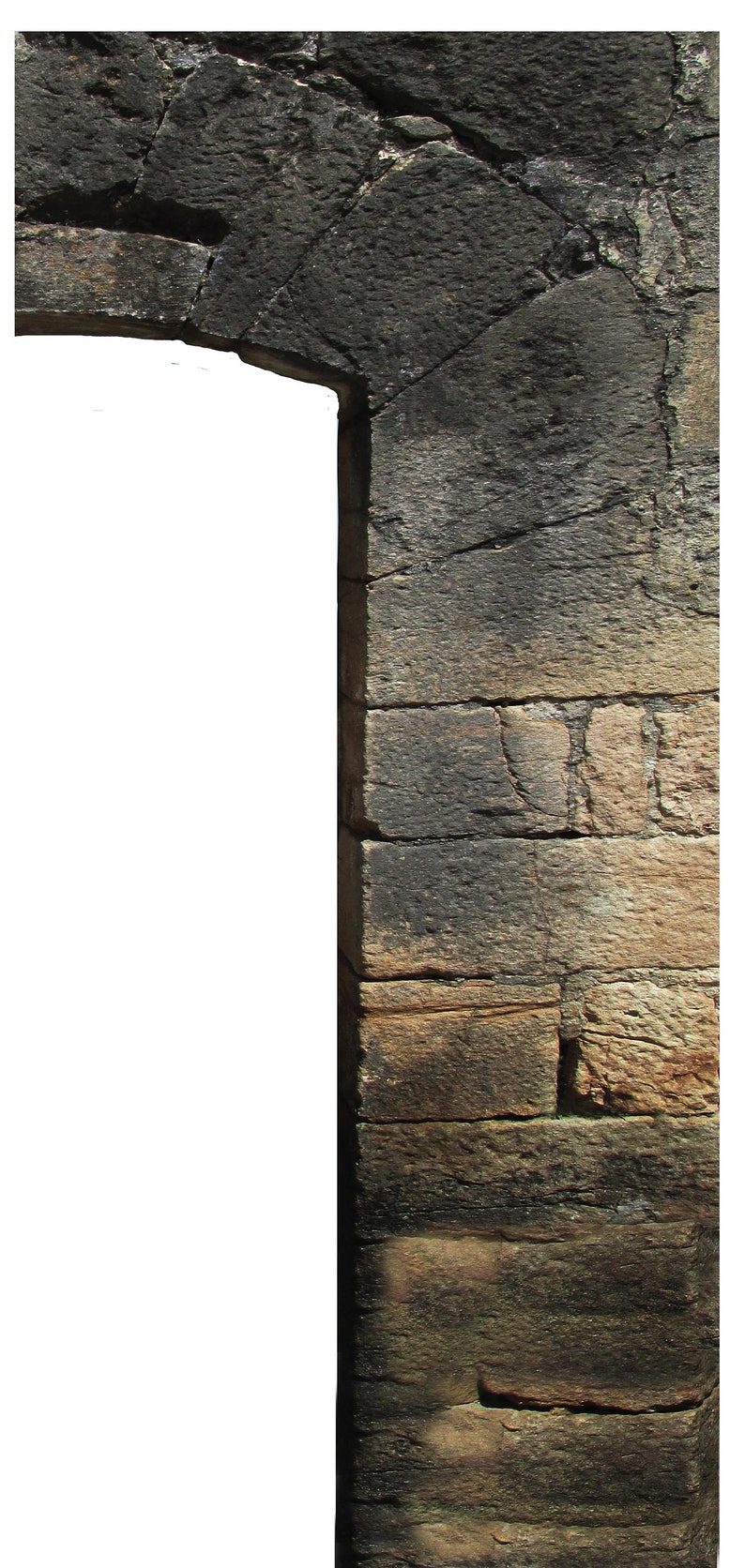 Custom Life Size Cardboard Cutout Archway Prop for Photos, Two Pieces ...