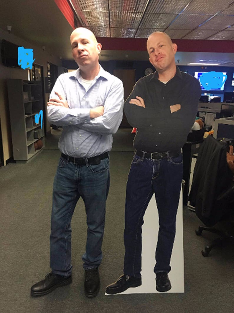 Custom Cardboard Cutout Birthday Props Are Created From Your | Etsy