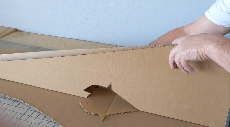 Egyptian Pharaoh Cardboard Cutout Sarcophagus Free Standing - Etsy