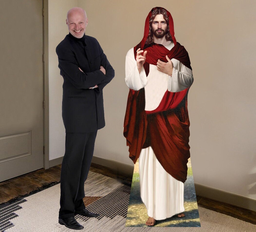 Jesus Christ Standup Photo Prop Cardboard Cutout With Easel on the Back ...
