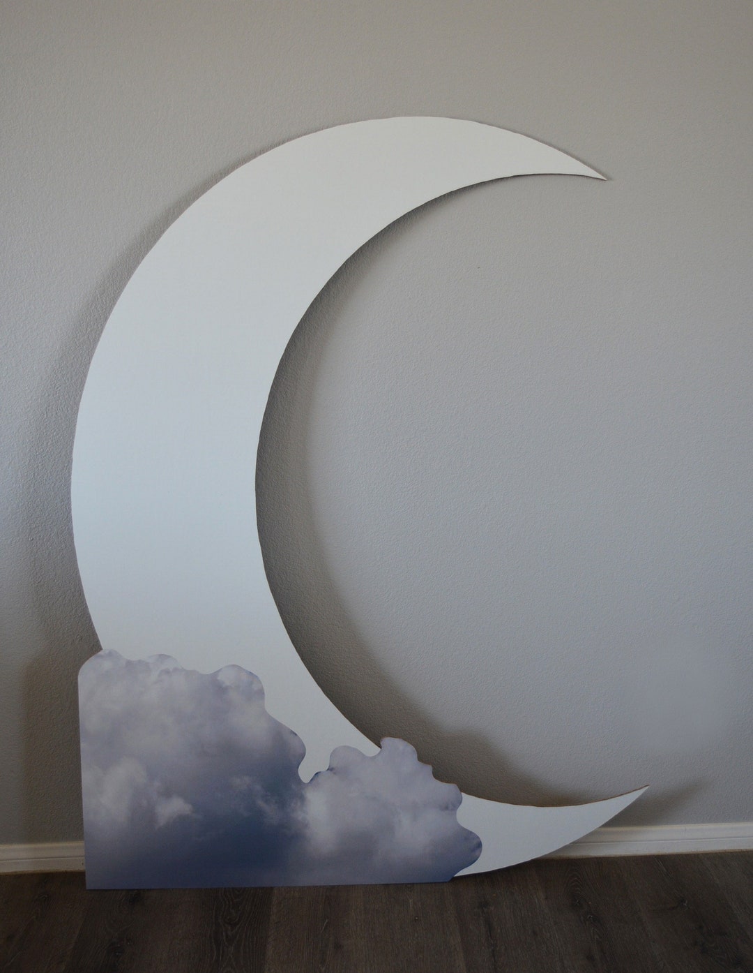 Over the Moon Cardboard Cutout Prop Wedding Entrance Prop - Etsy UK
