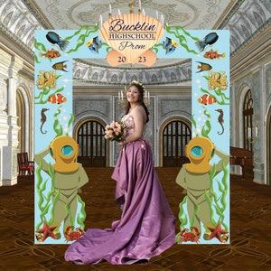 Custom Life Size Cardboard Cutout Under the Sea Entryway Prop for ...