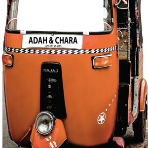 Rickshaw Cardboard Cutout Party Prop 72 Inches Tall X 42 Inches Wide ...