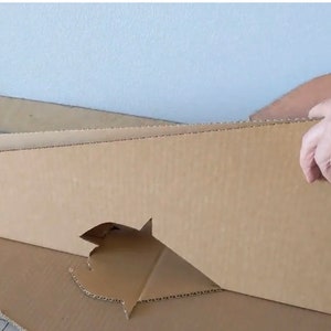 Crescent Moon Cardboard Cutout Prop Party Decoration. Moon Comes in ...