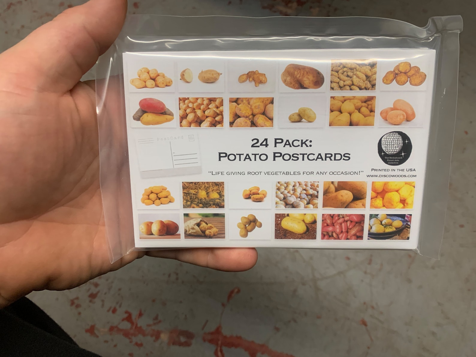 Potato Postcard Set Set of 24 Postcards Many Varieties of - Etsy