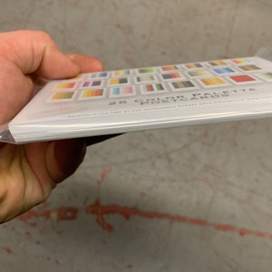 25 Postcard Set - Poetic Color Palettes - Inspiration for Artists Great ...