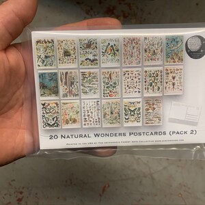 Natural Wonders Postcard Set(2) - Set of 20 Postcards - Vintage ...
