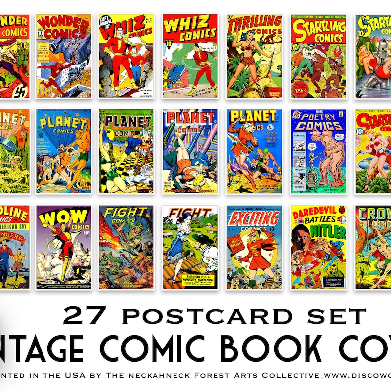 Vintage Comic Book - Etsy