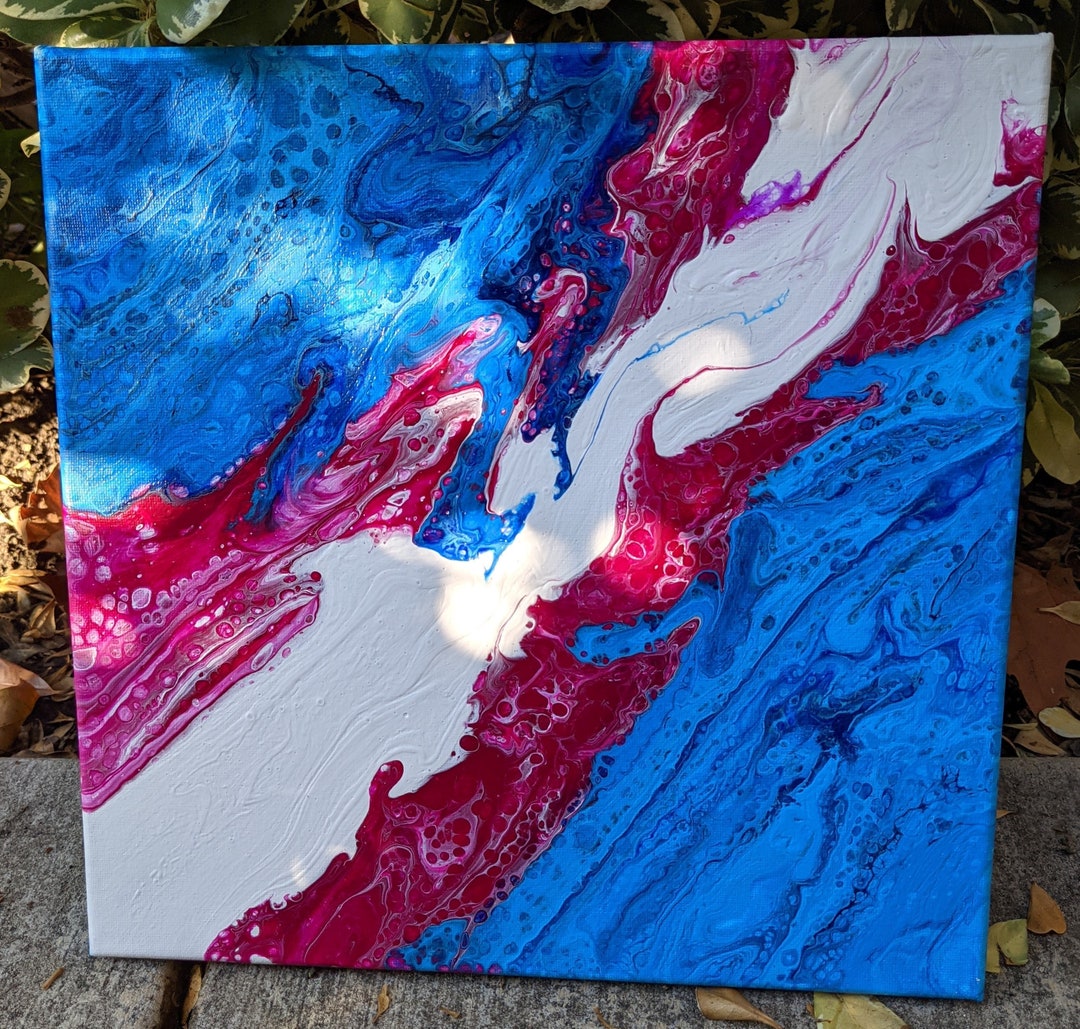 Trans Pride Flag Painting - Etsy