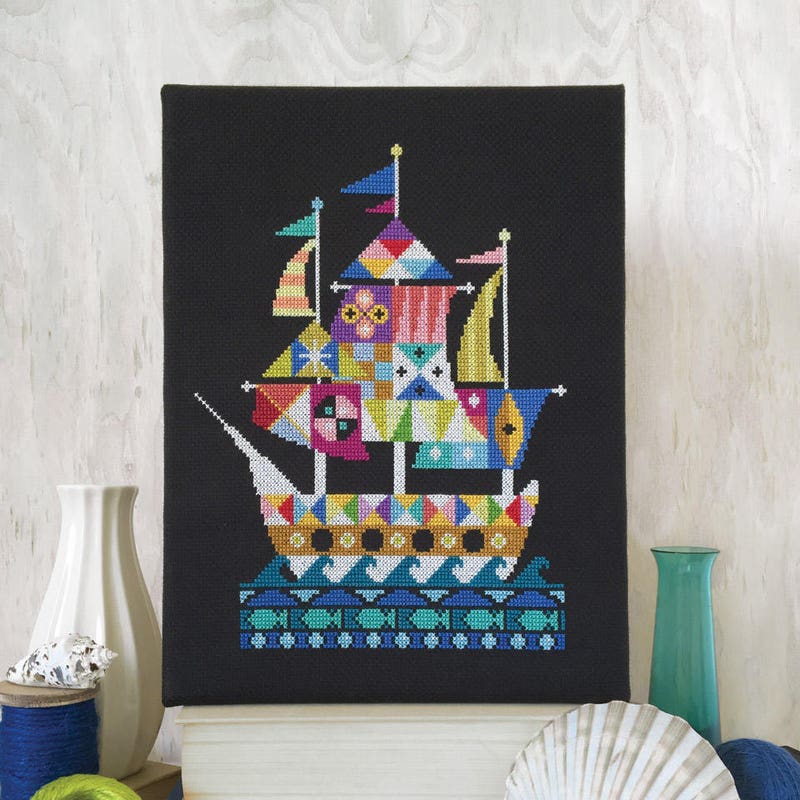 Pirate Cross Stitch - Etsy