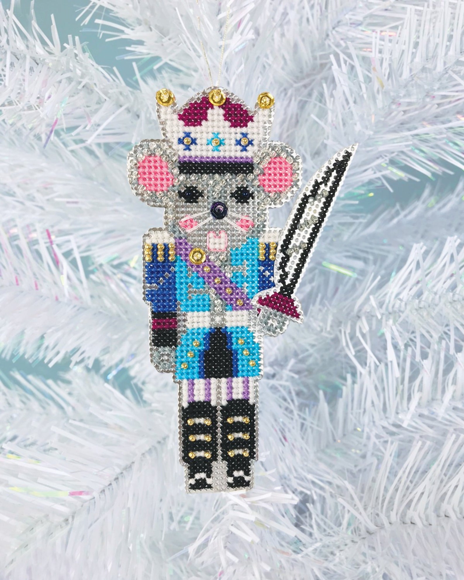 Mouse King - Satsuma Street - Nutcracker Christmas Ornament Cross ...