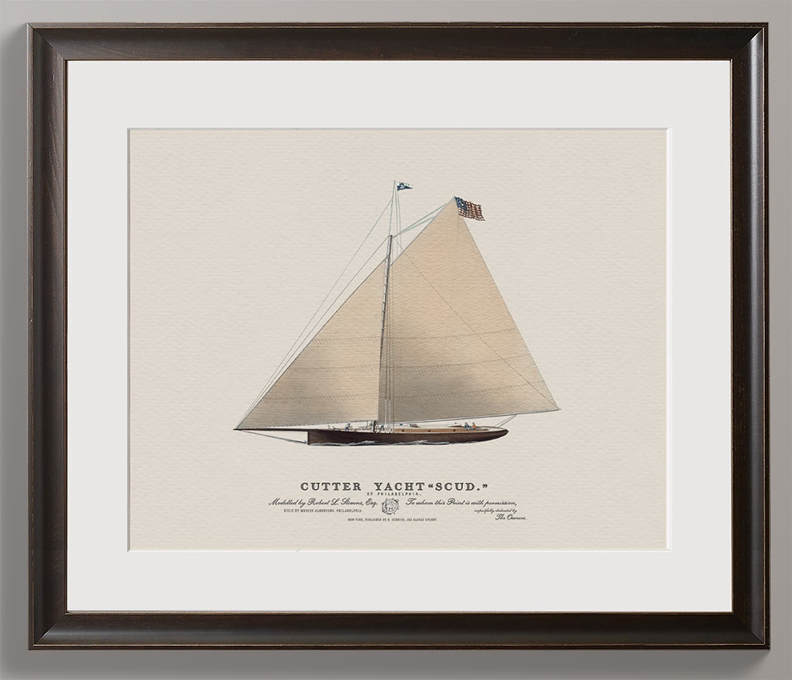 Nautical Wall Art Vintage Yacht Prints Set of Ship Wall Art Nautical ...