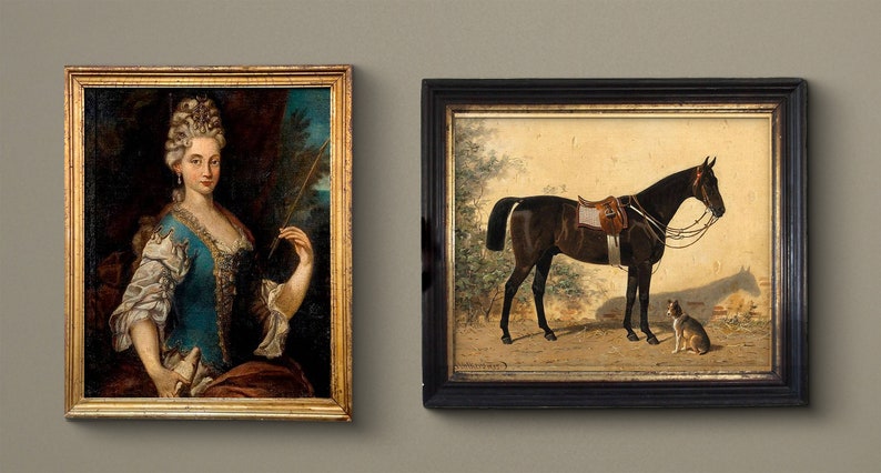 English Manor Gallery Wall Set of 10 Vintage Art Prints - Etsy UK