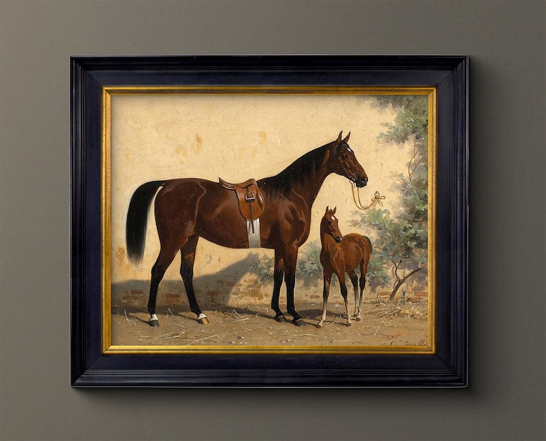 English Manor Gallery Wall Set of 10 Vintage Art Prints - Etsy