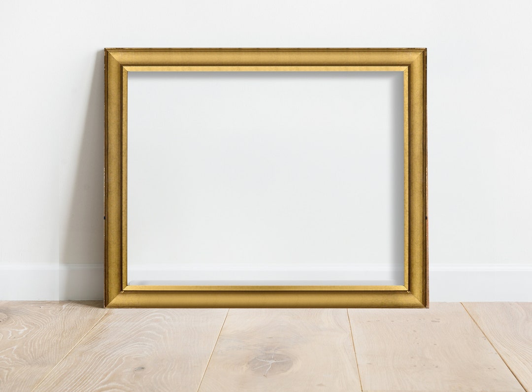 Antique Gold Picture Frame - Real Wood Custom Frames for a Gallery Wall ...