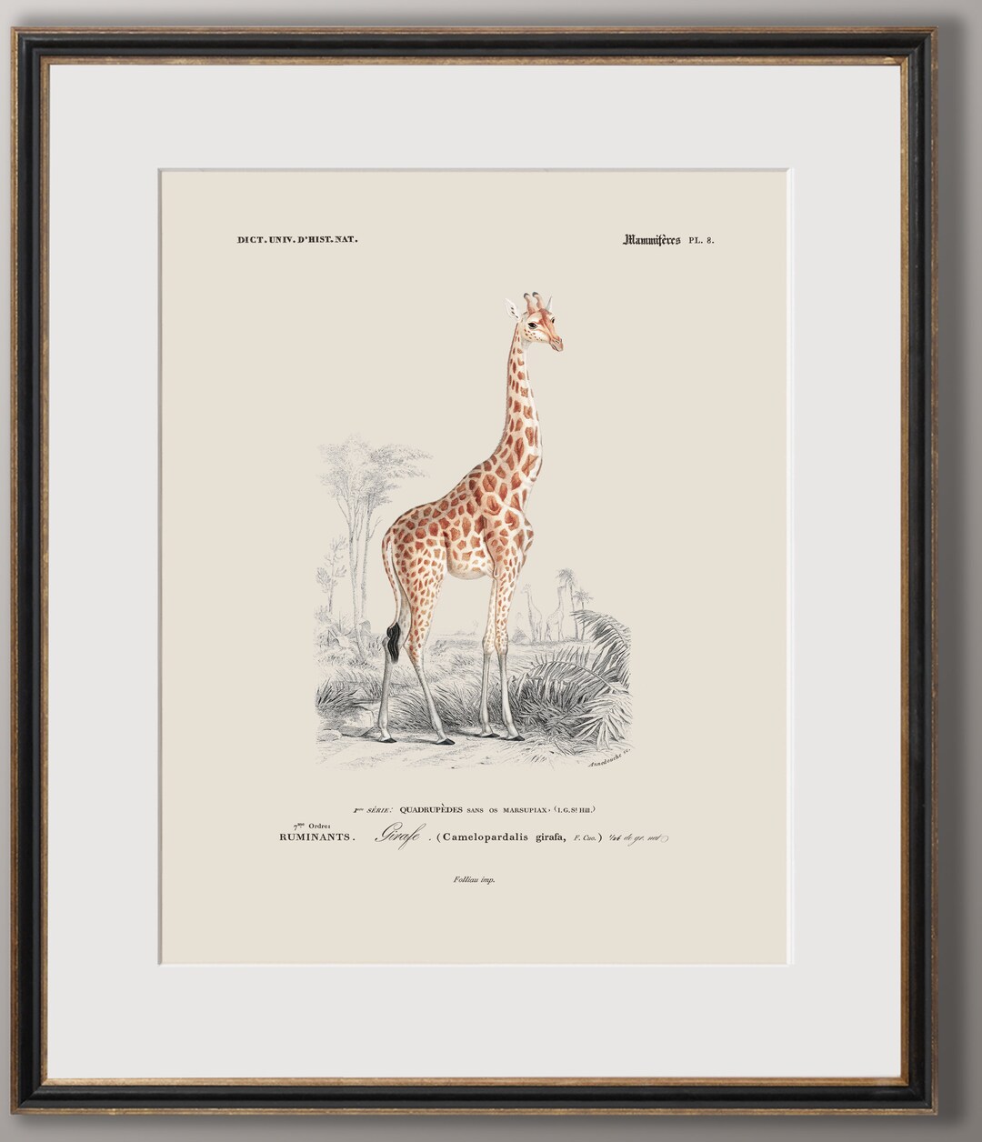 Boho Safari Nursery Art – Neutral Tones, Wild Animal Prints, Jungle ...