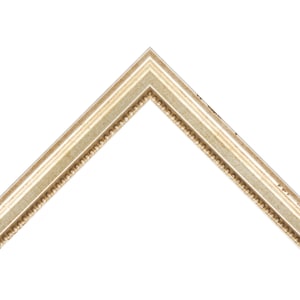 1” Antique Pale Gold Picture Frame - Real Wood Custom Frames for a ...