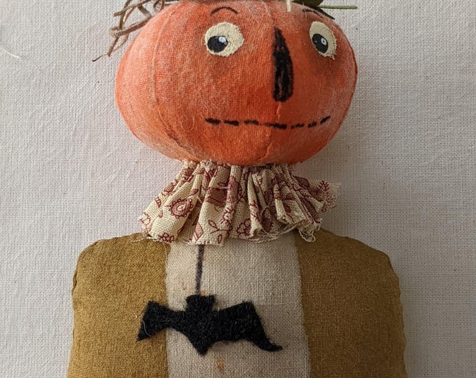 Folk Art Doll, Ornie, Bowl Filler - Etsy