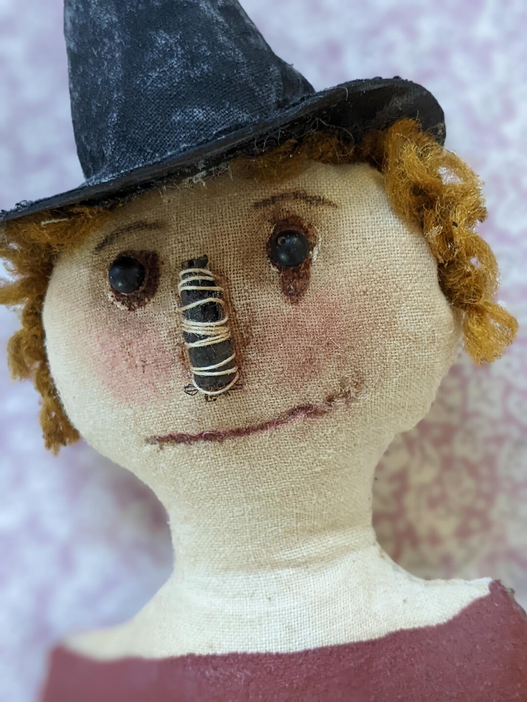 Extreme Prim Folk Art Witch Doll, Ornie, Bowl Filler, Tuck - Etsy