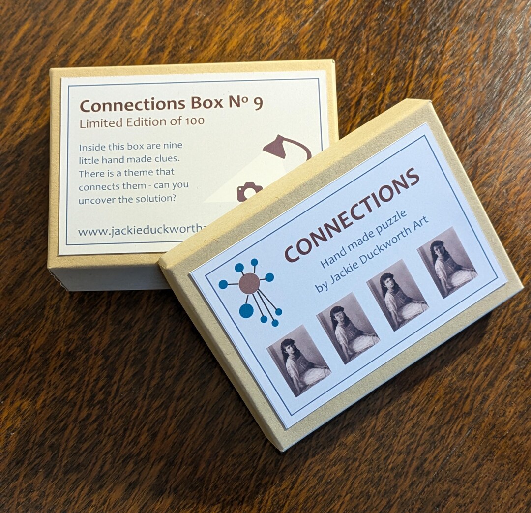Connections Puzzle for Adults - Ideal for Quiz Lovers and Escape Room ...