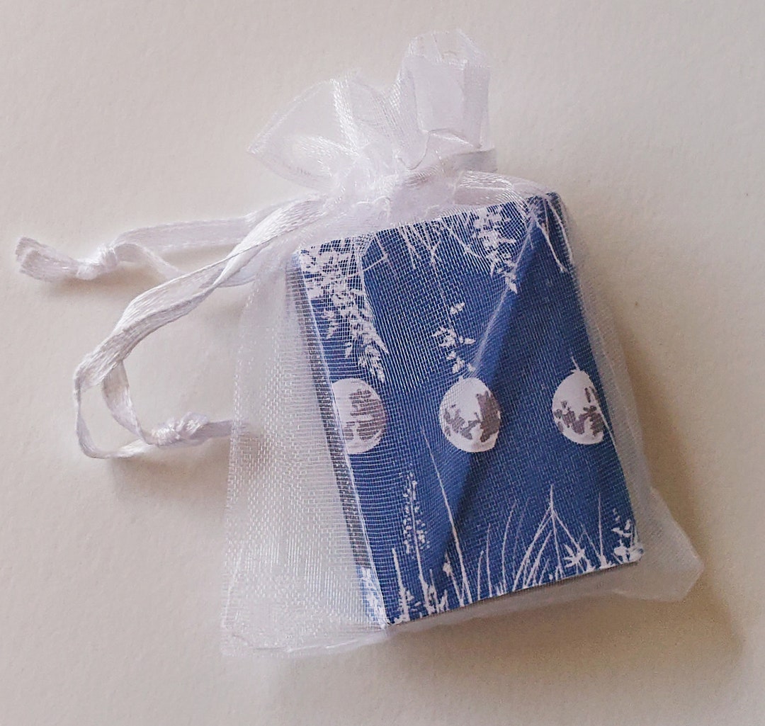 Handmade Cat Poem Book in a Matchbox, 'the Cat and the Moon' by WB ...