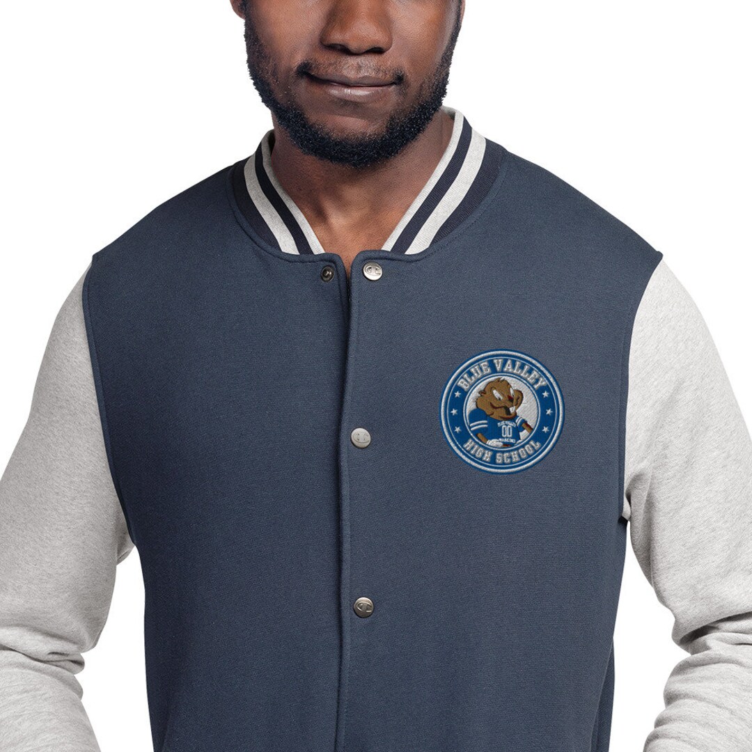 Blue Valley High School BVHS Letterman Jacket (dc's Stargirl) - Etsy