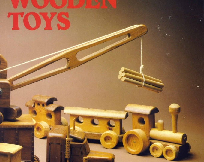 Wooden Toy Making Book - Planes, Trains, Automobiles & More - Christmas ...