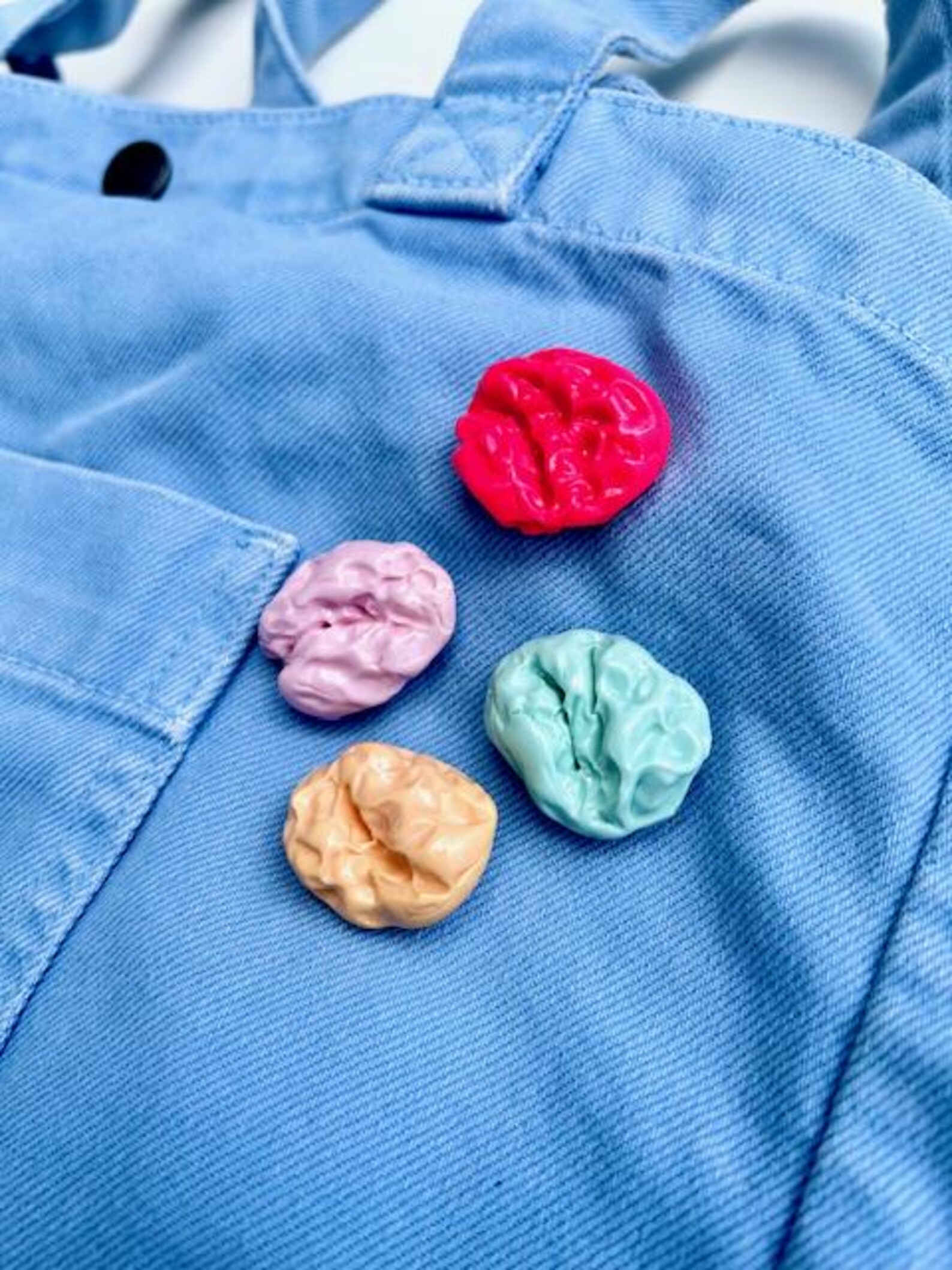 Chewed Gum Pin for Bag Dopamine Décor Candy Fake Food Art Maximalist ...