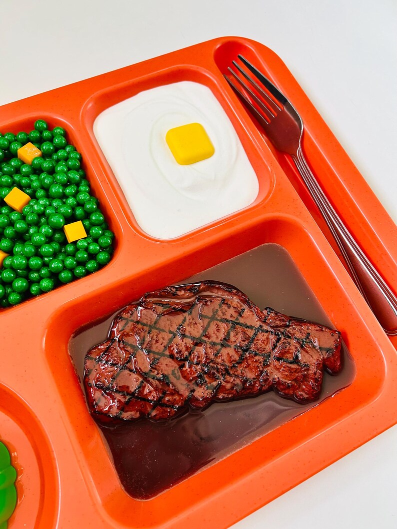 Retro School Lunch Wall Hanging/pop Art/kitschy/ Fake Food/ Dopamine ...