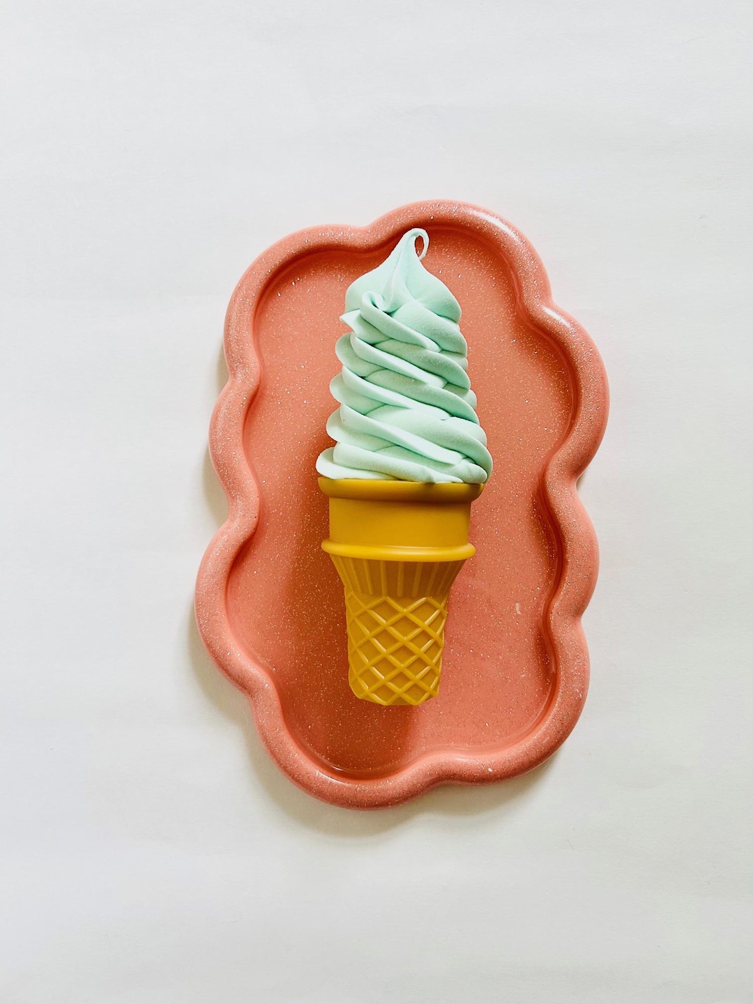 Soft Mint Ice Cream Wall Hanging/ Dopamine Decor/ Maximalist Decor ...