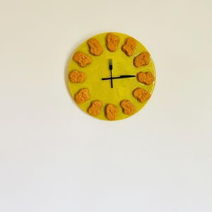 Chicken Nugget Wall Clock/dopamine Décor/fake Food/kitchen Décor/food ...