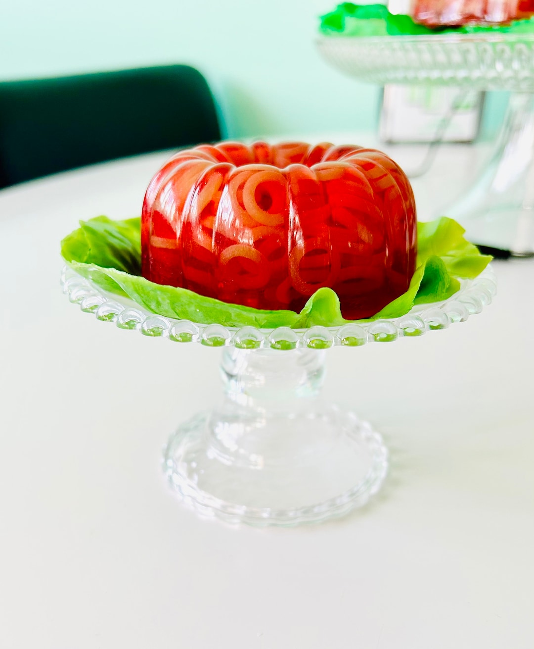 Mini Tomato Spaghetti Aspic Gelatin/mini/ Pop Art/ Retro/ Kitschy /mid ...