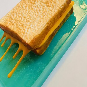 Grilled Cheese Sandwich Wall Hanging/ Dopamine Decor/ Maximalist Decor ...