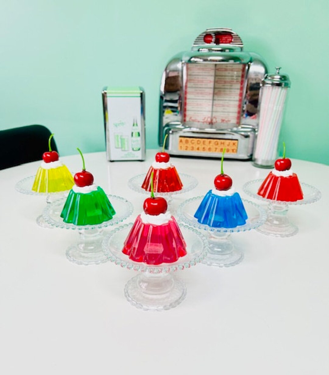 Mini Classic Jelly Cake/ Fake Food/ Dopamine Decor/ Quirky Decor/ Funky ...