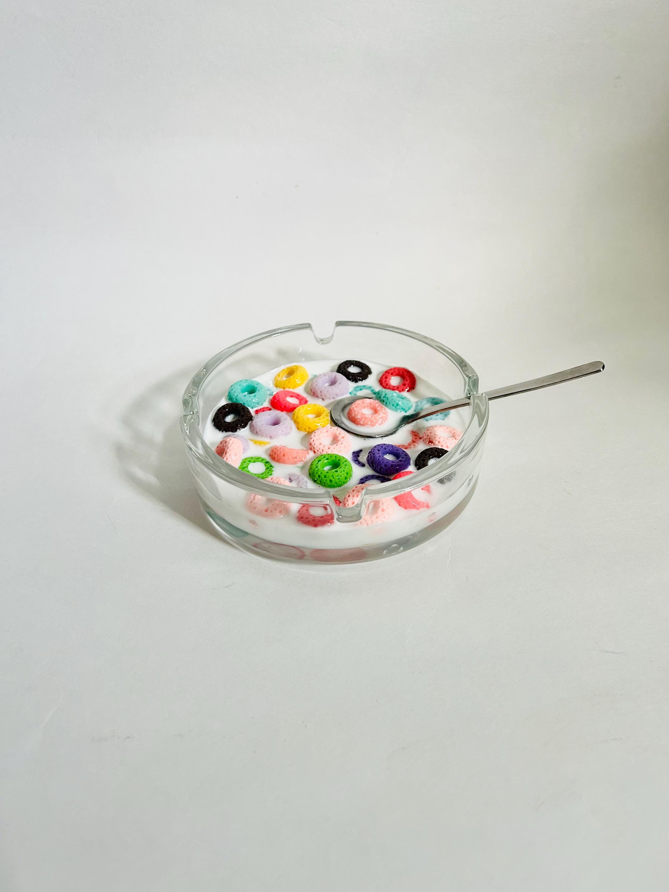 Fruity Cereal and Milk Ashtray /dopamine Decor/ Pop Art/ Fake Food ...