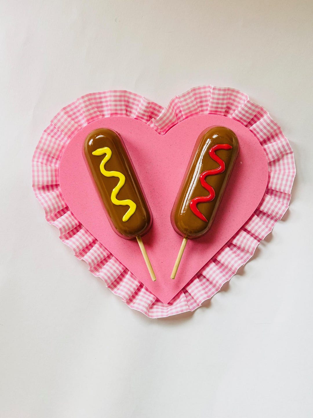 Corn Dog Heart Wall Hanging/fake Food/ Food Décor/kitchen Décor ...