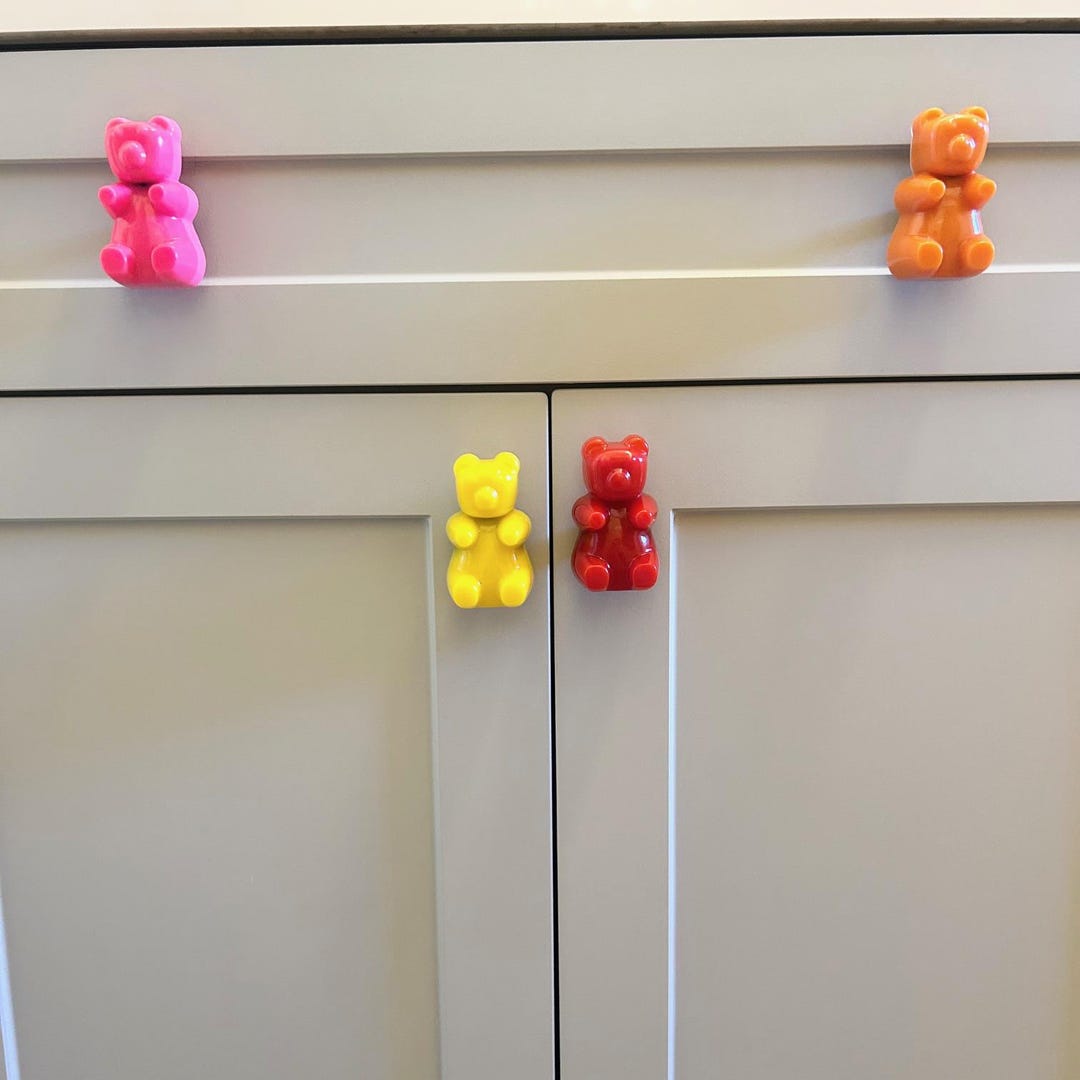 Gummy Bear Cabinet-drawer Pulls/fake Food/food Décor/unique Drawer ...